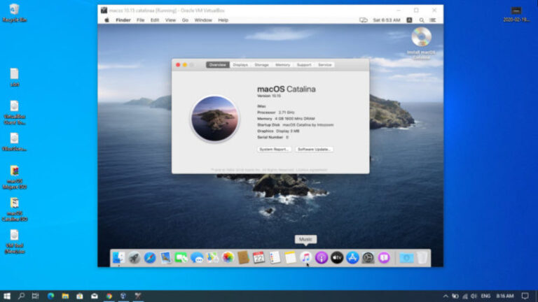 Como criar máquina virtual do MacOS Catalina (Virtual Box) - GA Suporte ...