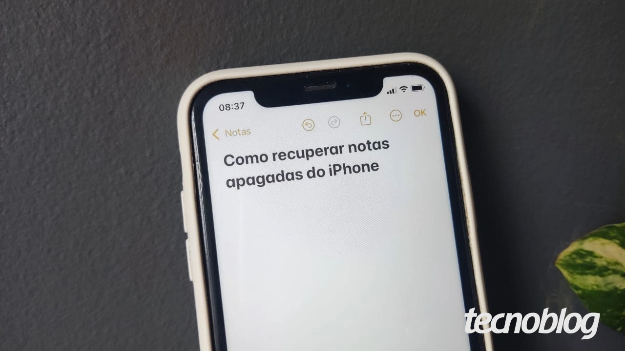 Como recuperar as notas apagadas do iPhone? Saiba restaurar as ...