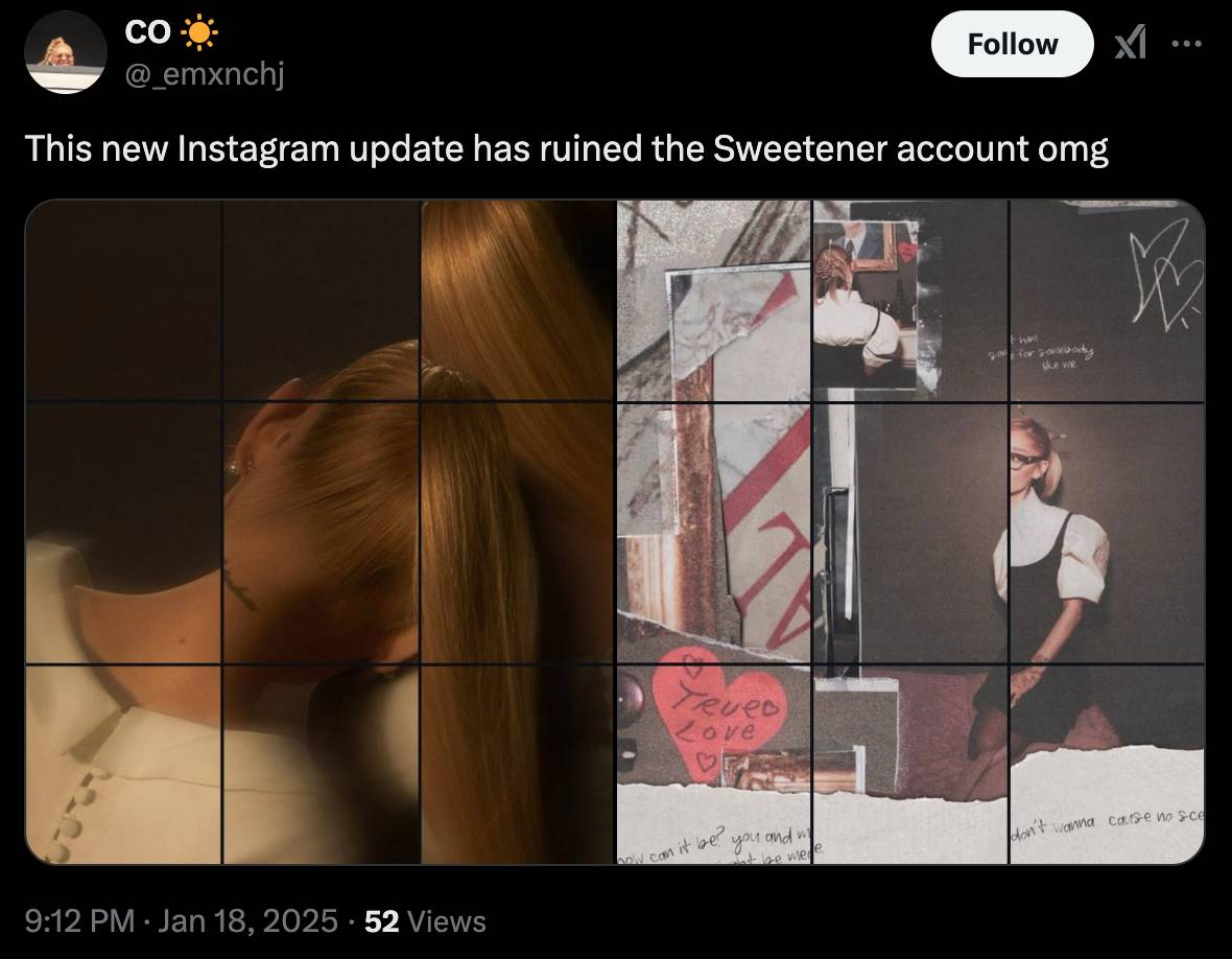 As grades de perfil do Instagram estão passando por uma reformulação da ...