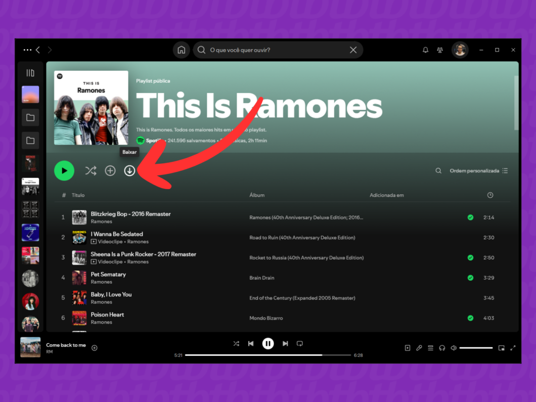 Como baixar músicas no Spotify para ouvir offline no celular ou PC - GA Suporte Tech