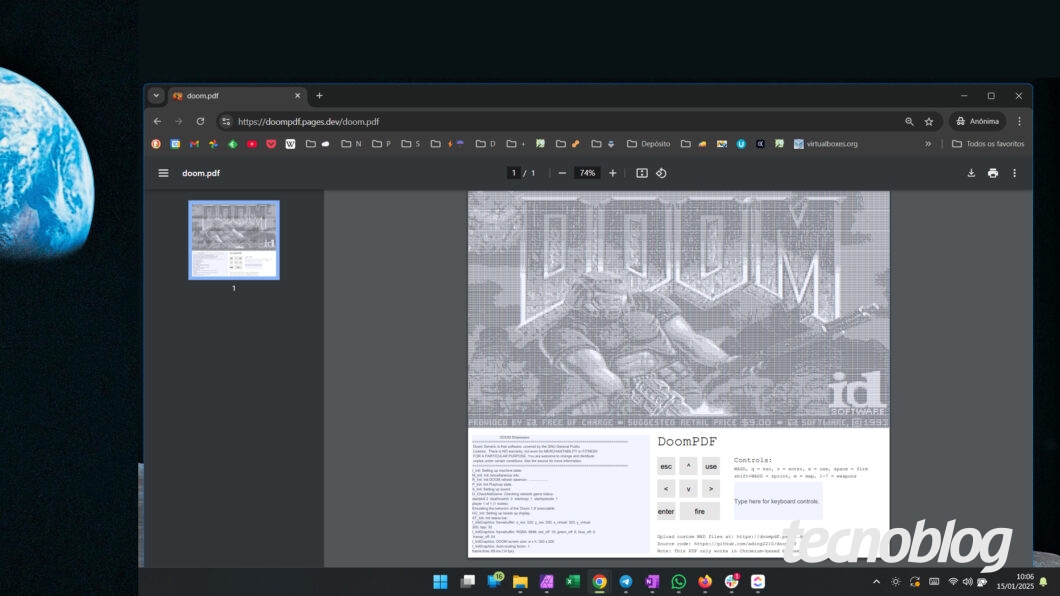 Doom ganha versão que roda em PDF; lista de ports só cresce - GA ...