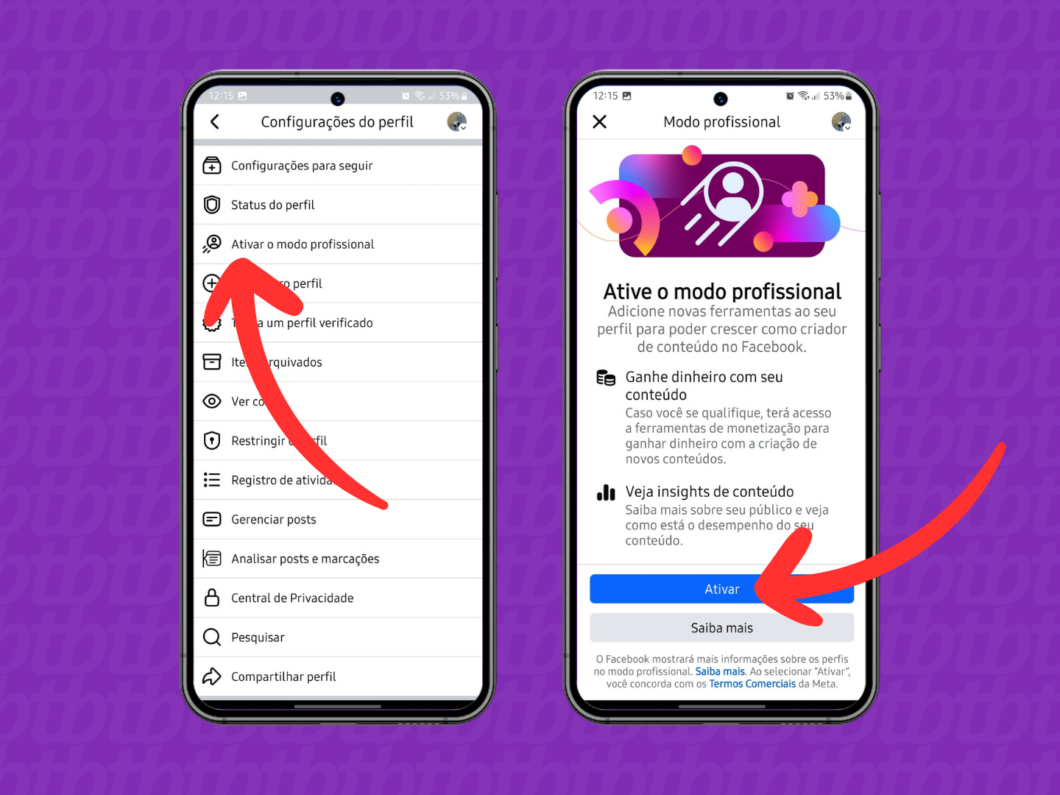 Como mudar o perfil do Facebook para profissional - GA Suporte Tech