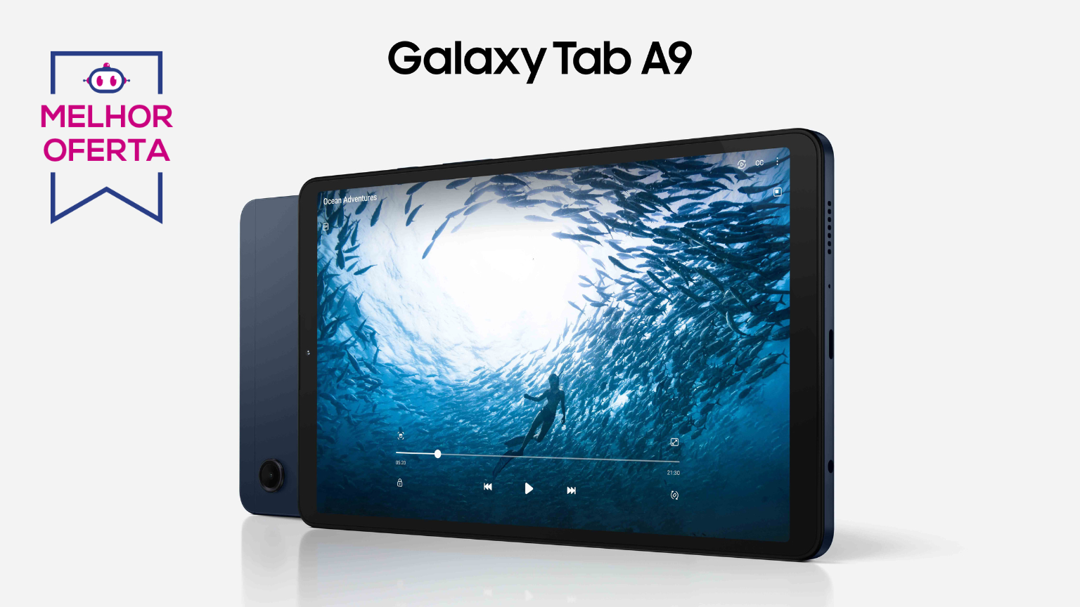 Galaxy Tab A9, tablet Samsung barato em oferta, tem 4G e tela de 8,7″ - GA Suporte Tech