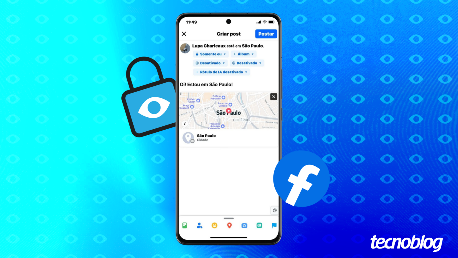 Como fazer check-in no Facebook pelo celular ou PC - GA Suporte Tech
