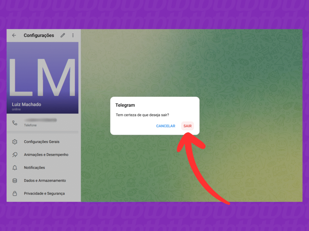 Como sair do Telegram? Saiba fazer logout pelo PC ou celular - GA ...
