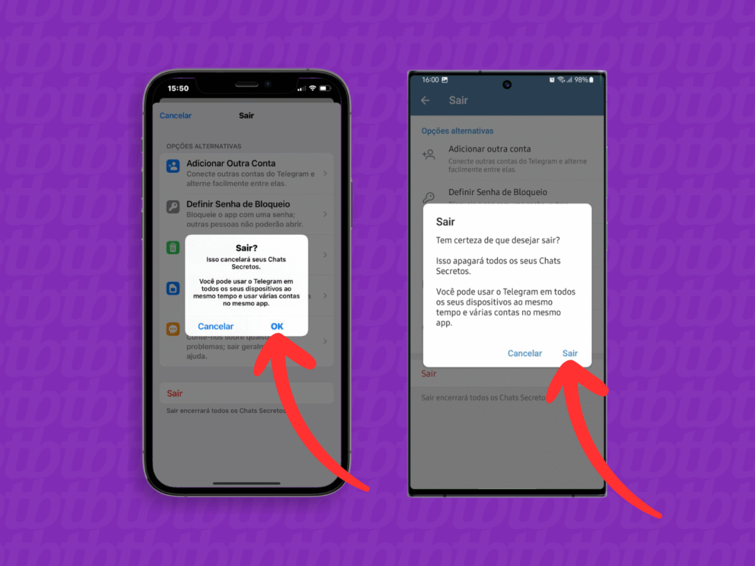 Como sair do Telegram? Saiba fazer logout pelo PC ou celular - GA ...