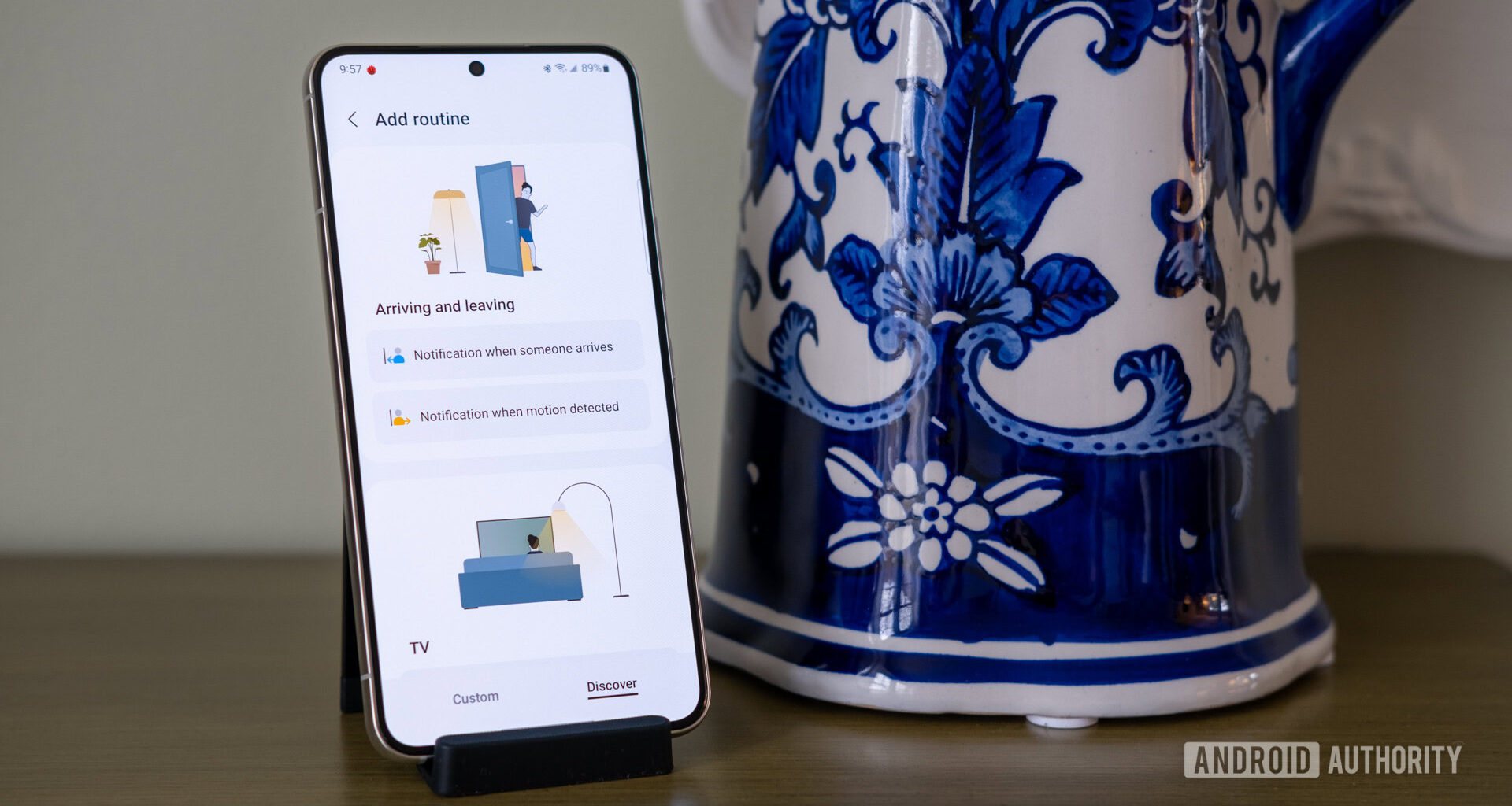 As rotinas da Samsung em uma interface do usuário 8 estão prontas para ...